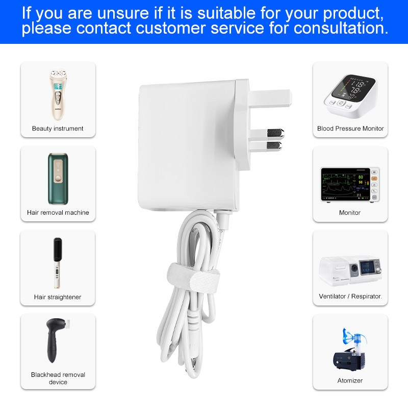 Desktop 12v 3a Wall Mount Power Adapters 100VAC - 240VAC Input Voltage CCC